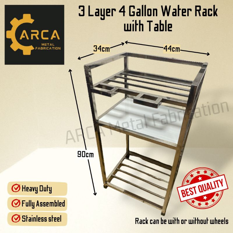 3 layer 4 gallon water rack | Shopee Philippines