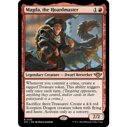 Magda, the Hoardmaster - Outlaws of Thunder Junction (OTJ) | Shopee ...