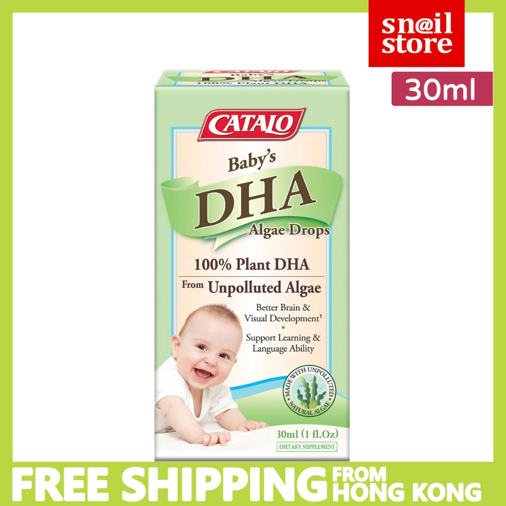 CATALO Baby's Algae DHA Drops 30ml (EXP 2027) | Shopee Philippines