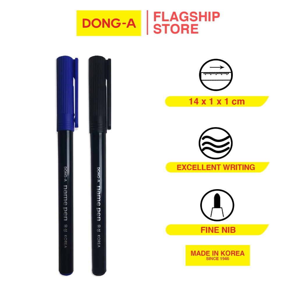 Dong A Name Pen Permanent Marker 1pc Shopee Philippines