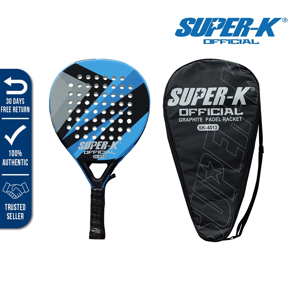 Super-K SK-4013 Graphite Padel Racket x 1 pc | Shopee Philippines