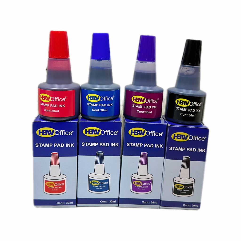 30ml Ink Bottle 30ml Red Stamp Ink Refill - Oil-Free Universal Ink For ...