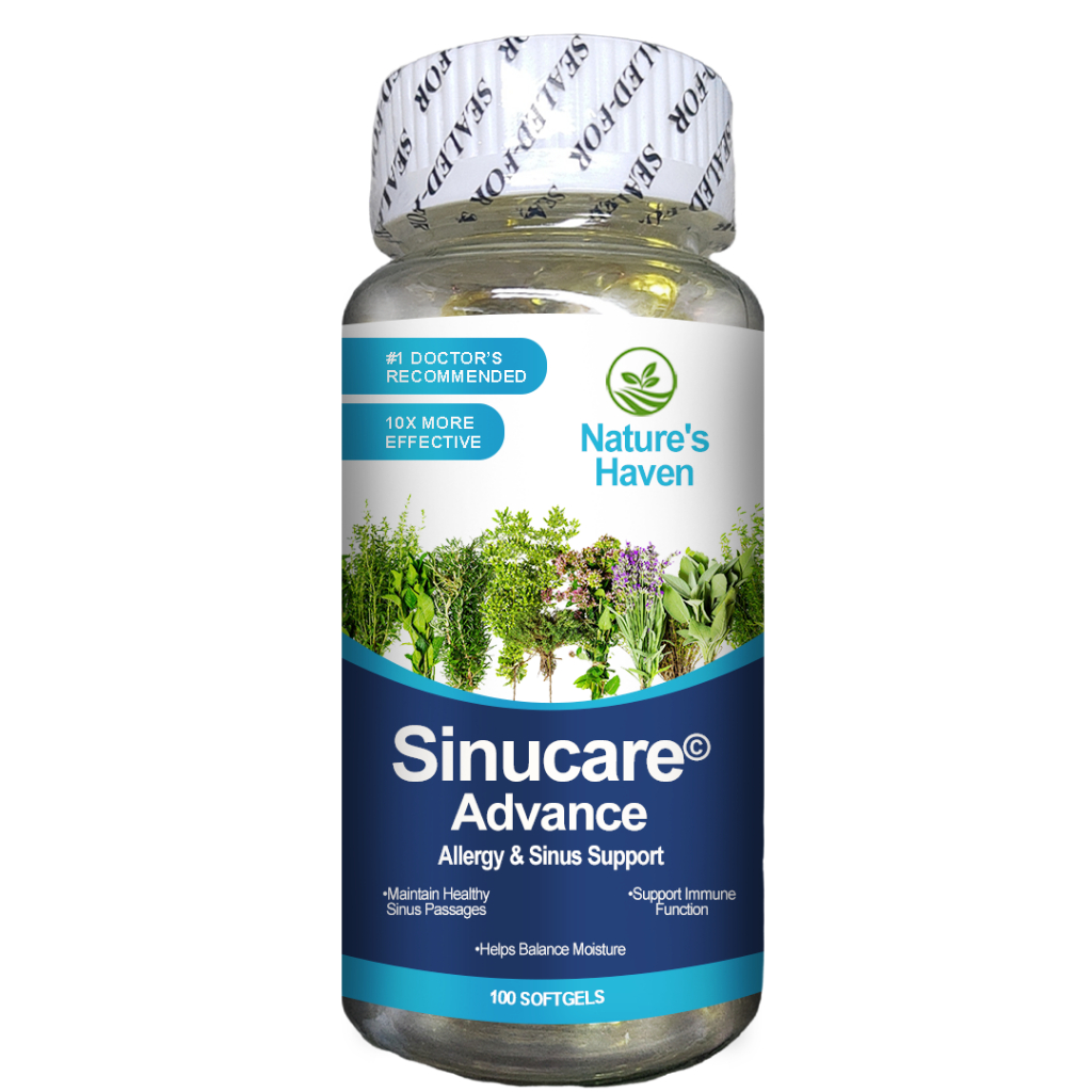 SINUCARE ADVANCE - Complete Formula for Sinus & Nasal Health with ...