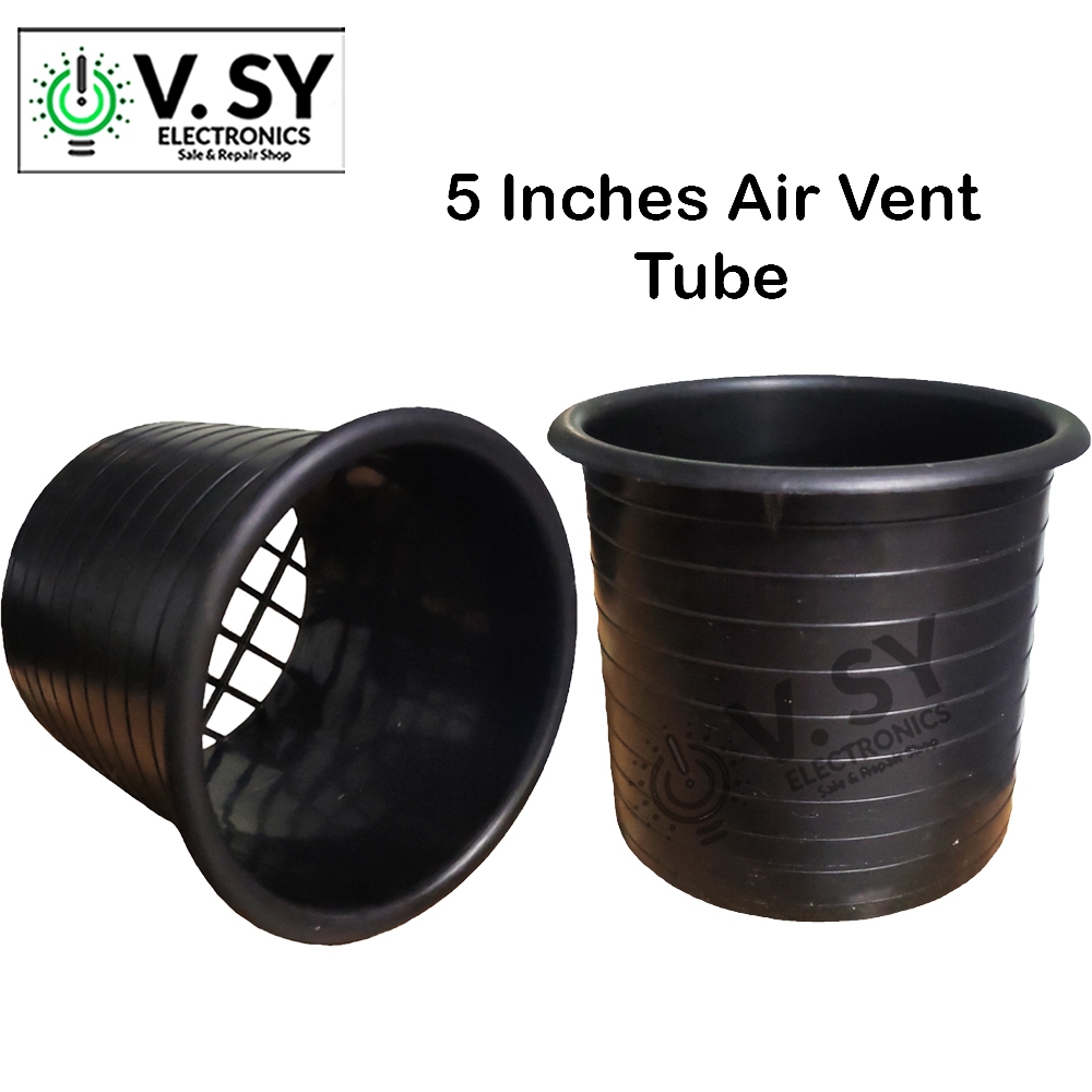 5 Inches Plastic Air Vent Tube Exhaust for DIY Audio Speaker Sound ...