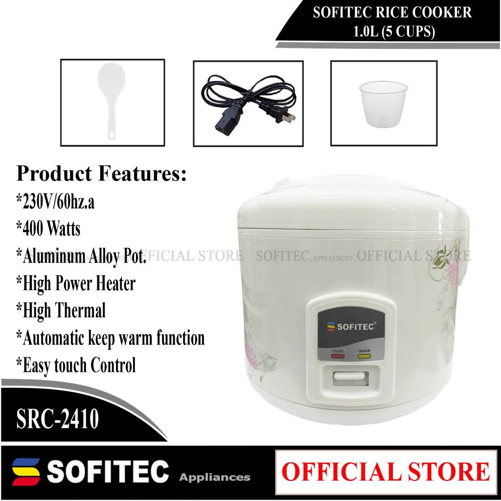SOFITEC RICE COOKER ORIGINAL JAR LID COVER 1.0Liters/1.5Liters/1 ...