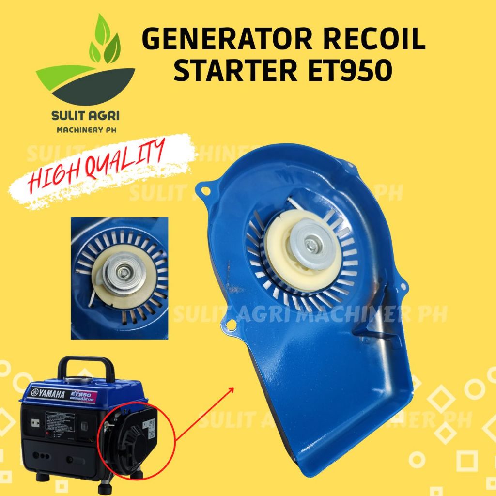 Recoil Starter for Generator ET950 650W-950W 2 Stroke Gasoline ...