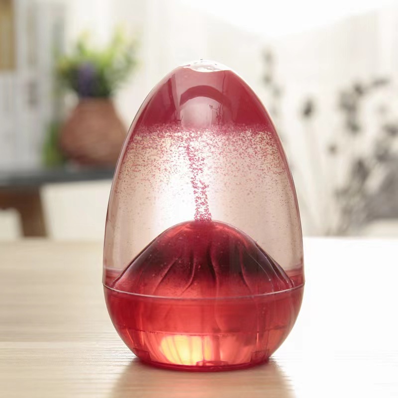 Hourglass Timer Volcanic Liquid Water Oil Drops Timer Home Living Room ...