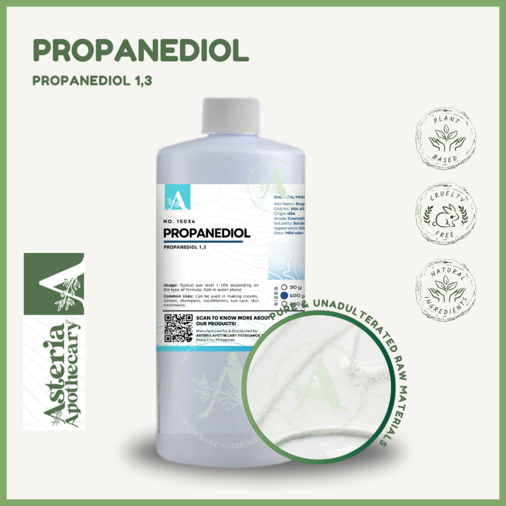 Propanediol 250g, 500g, 1Kg - Asteria Apothecary | Shopee Philippines