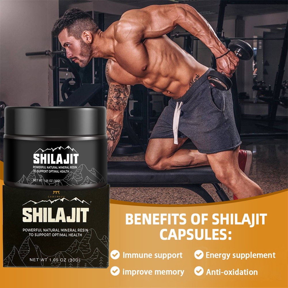 Shilajit Resin Original Pure With 85+ Trace Minerals and Fulvic Acid To ...