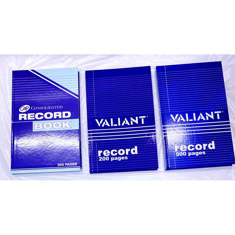 Record Book Big 300pp/500p/200p ASSORTED DESIGN | Shopee Philippines