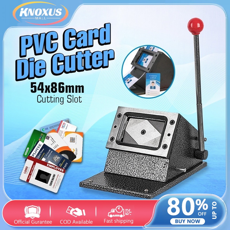 Heavy duty PVC card cutting machine Business card cutting machine 54*86 ...