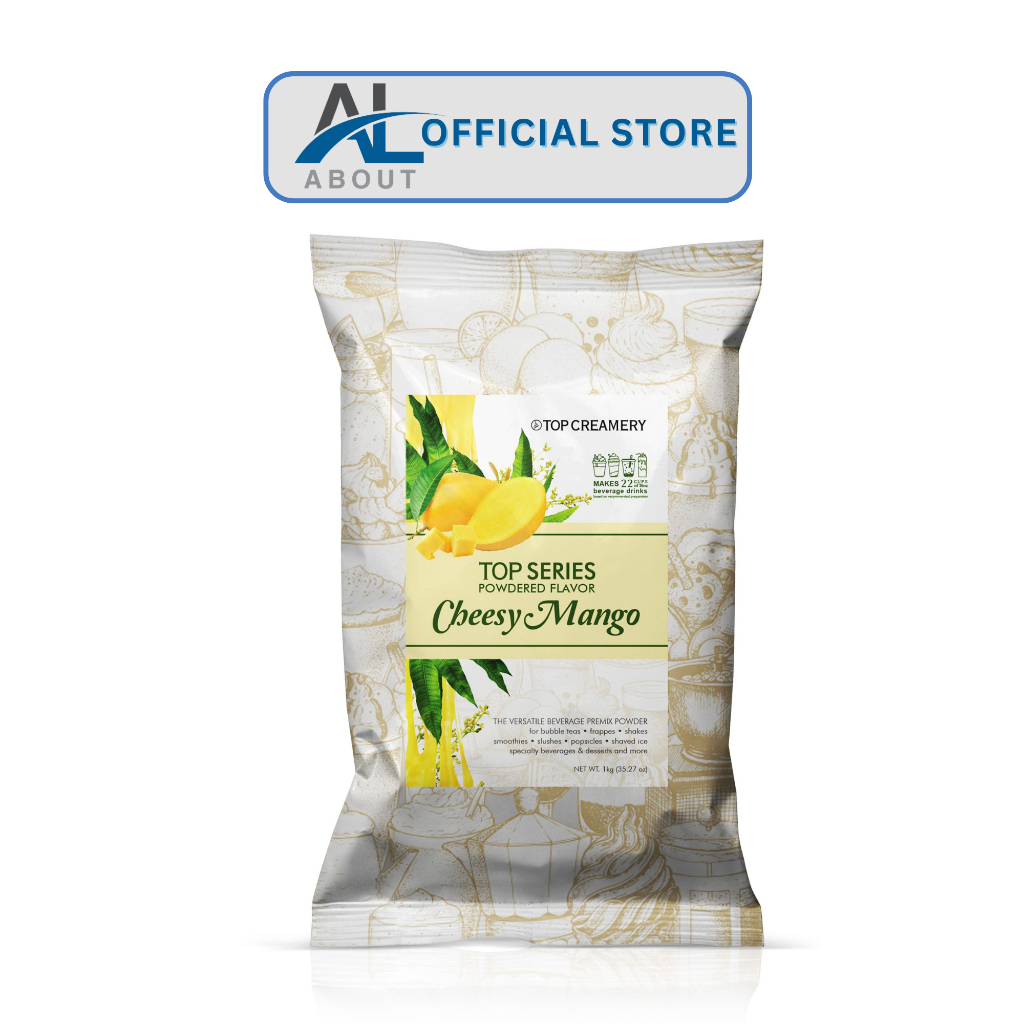 TOP Creamery Cheesy Mango Flavor Powder 1kg | Shopee Philippines