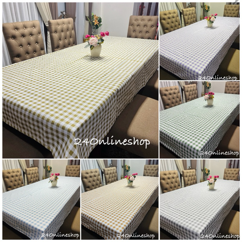 Gingham Table Cloth - Checkered table cover | Shopee Philippines