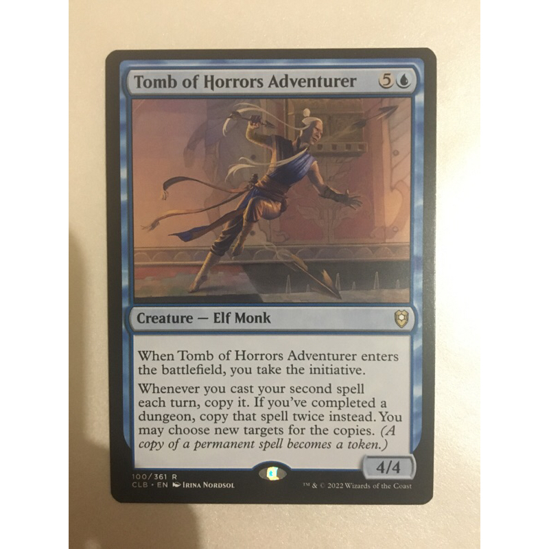 Tomb of Horrors Adventurer | Magic The Gathering | MTG | Shopee Philippines