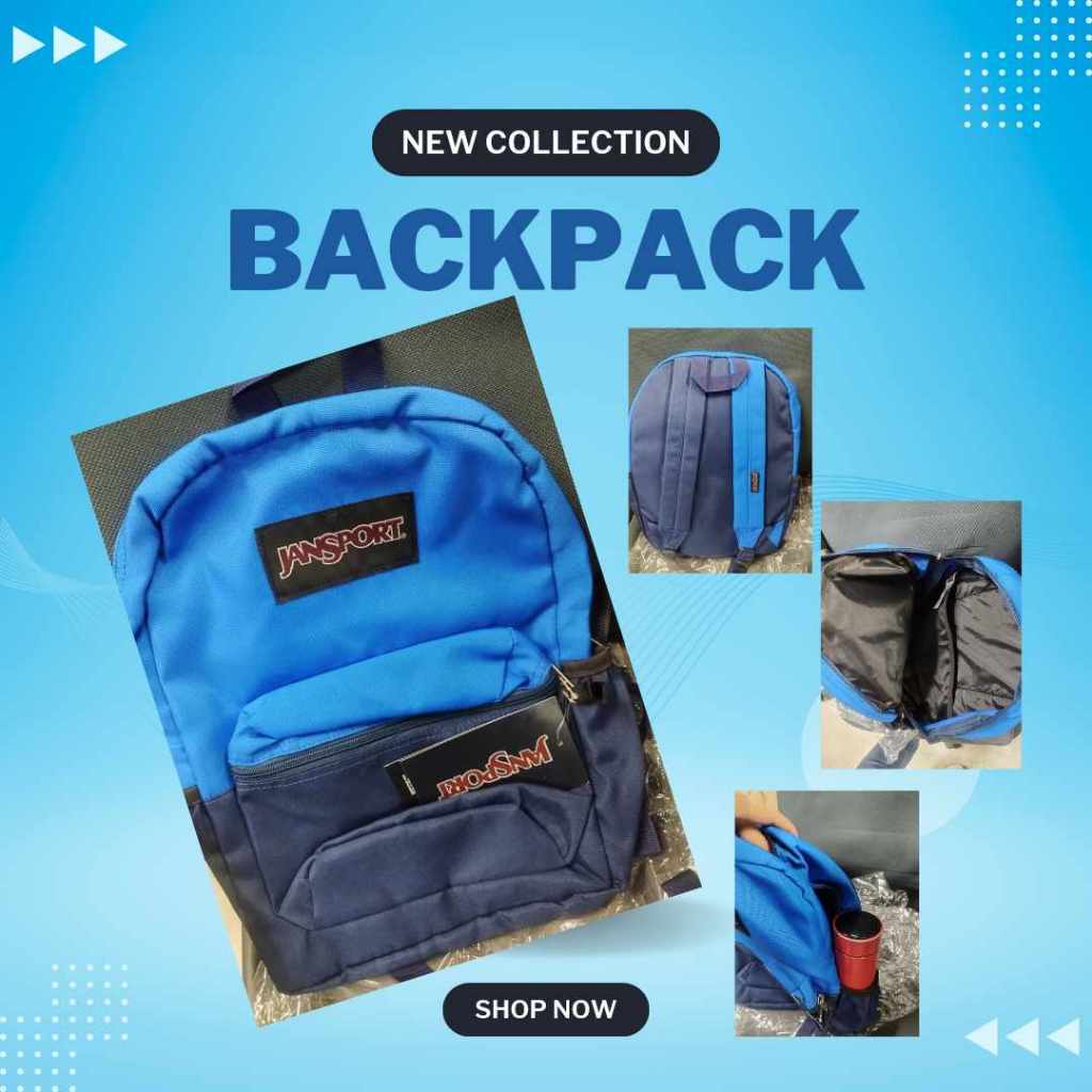 Customized Backpack with side pockect Jansport from Mariveles Bataan ...