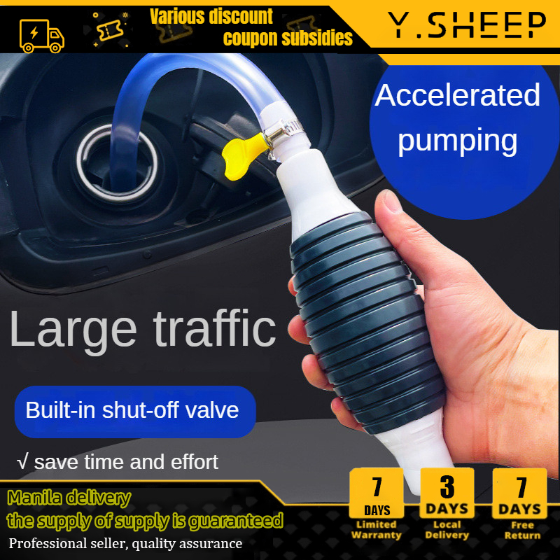 2m automobile fuel tank oil suction device manual pump siphon fuel ...