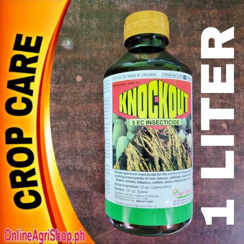 KNOCKOUT 5 EC INSECTICIDE (1 LITER) | Shopee Philippines