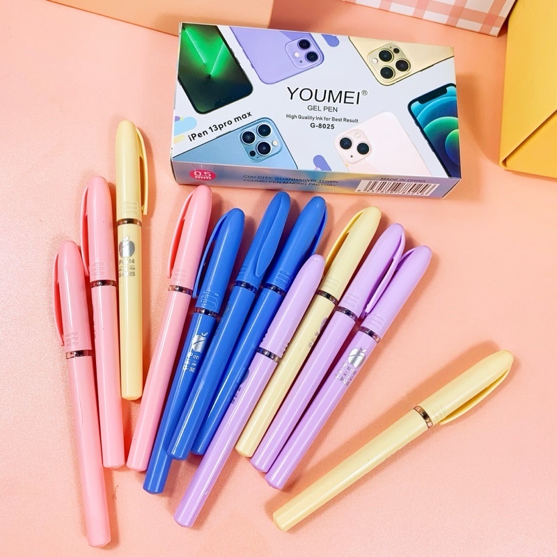 G-8025 12pcs IPen Pro Max gel pen sign pen 0.5mm School And Office ...
