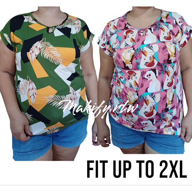 PRINTED BUTAS TOPS FOR ADULTS LARGE UP TO 2XL | Shopee Philippines