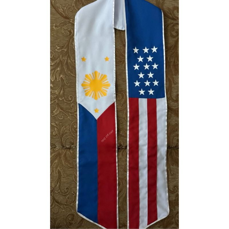 Phil Am graduation Stole matte | Shopee Philippines