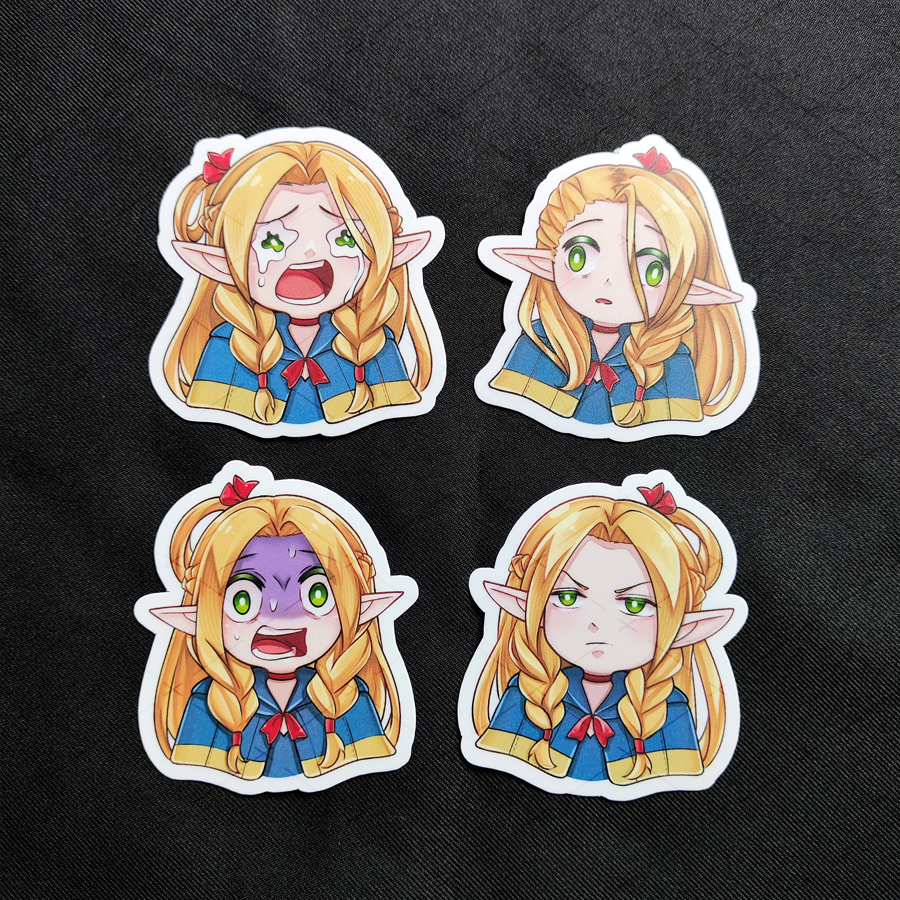 Dungeon Meshi Delicious in Dungeon Waterproof Stickers l Maerachii ...