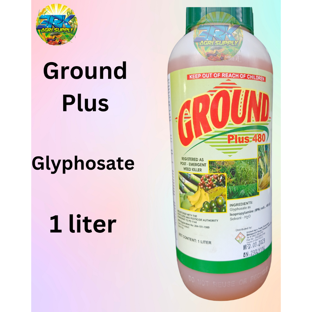 Ground plus glyphosate 1 liter | Shopee Philippines