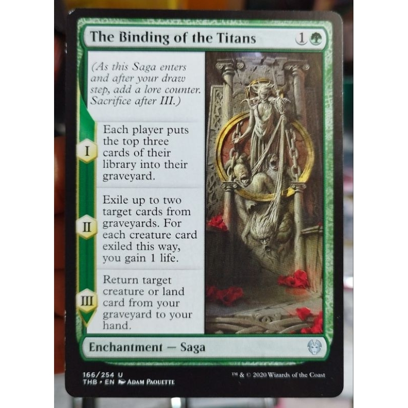 The Binding of the Titans (Magic the gathering) | Shopee Philippines