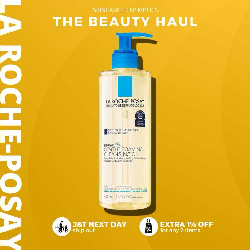 La Roche-Posay Lipikar AP+ Gentle Foaming Cleansing Oil | Shopee ...
