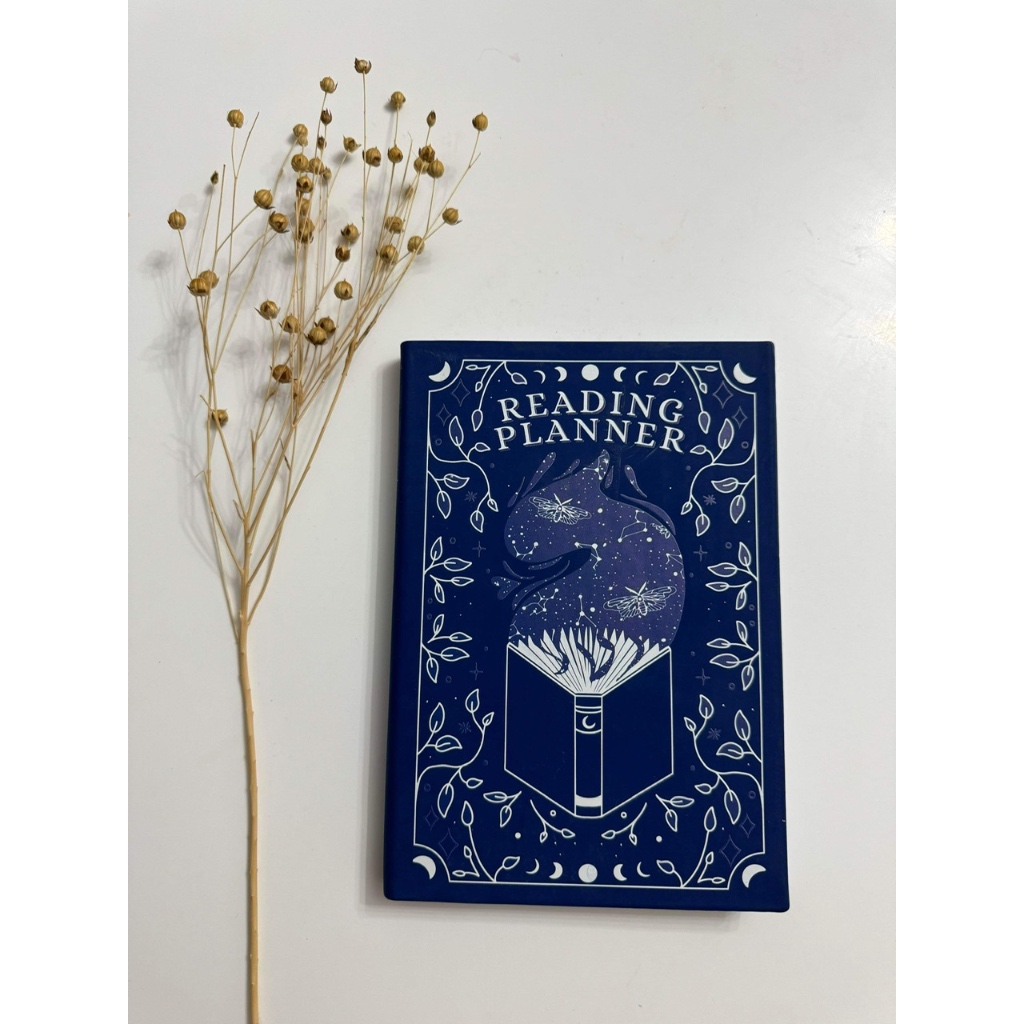 READING PLANNER (Blue cover, soft bind) | Shopee Philippines