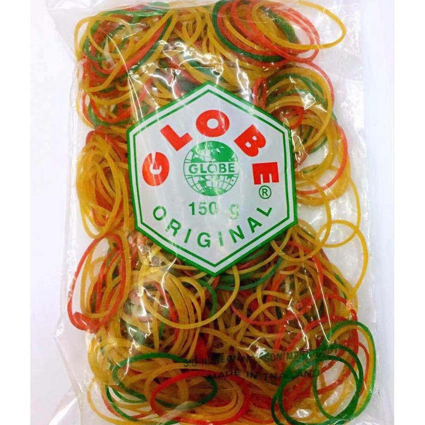 Globe Koko Rubber Bands Assorted Color Goma 200pcs 150g | Shopee ...