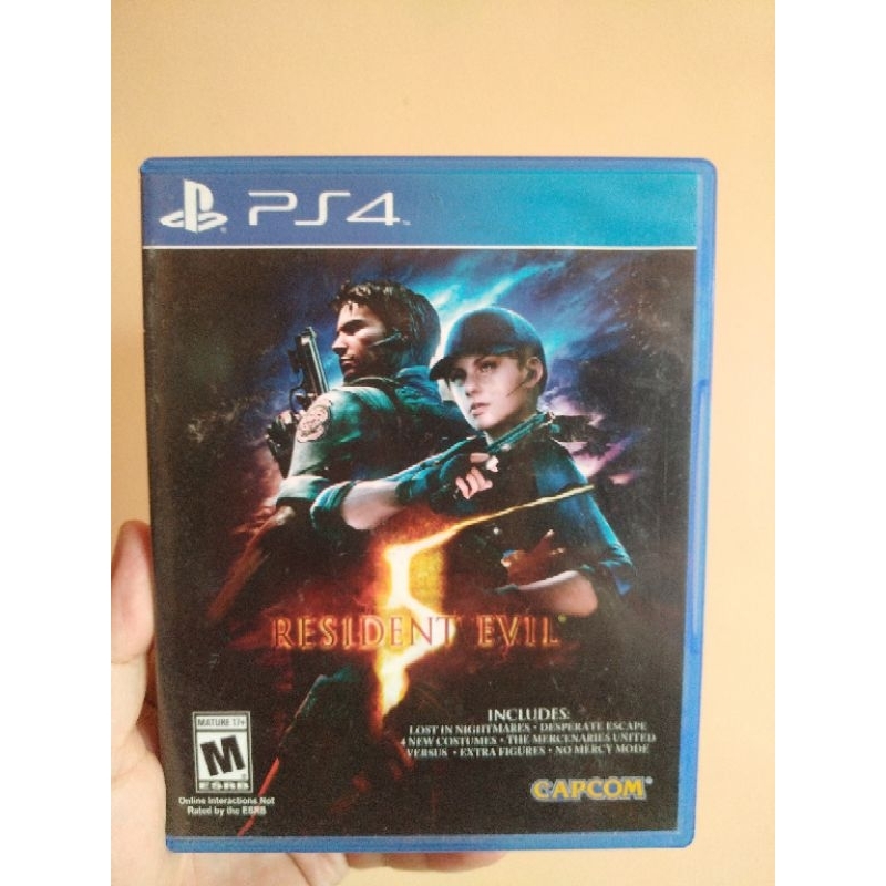 Resident Evil 5 PS4 Game Used | Shopee Philippines