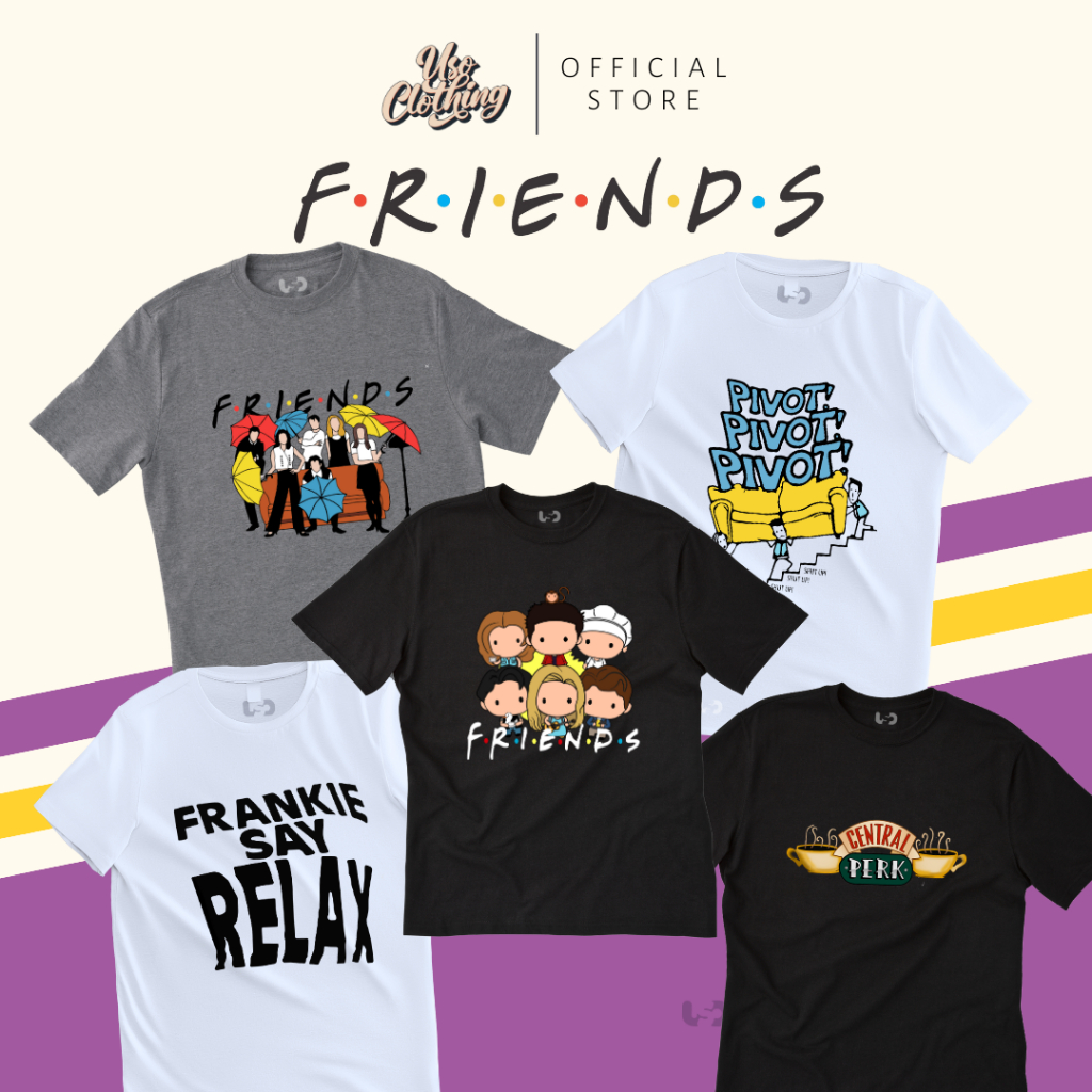 FRIENDS TV SHOW SHIRT part 2/ F.R.I.E.N.D.S. SHIRT / NETFLIX TEES / USO ...