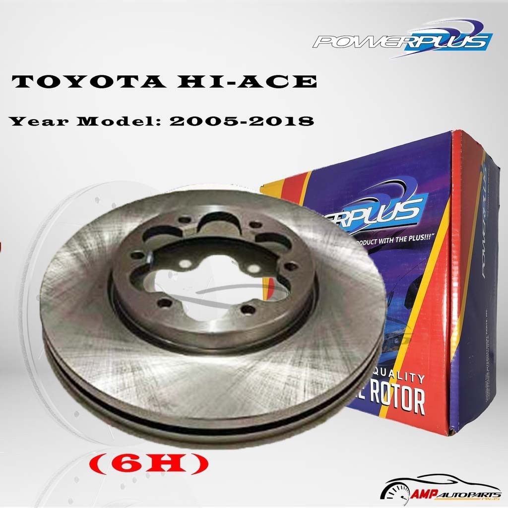 FRONT Brake Disc Rotor for TOYOTA HI-ACE 2005-2018 / Rotor Disc HIACE ...