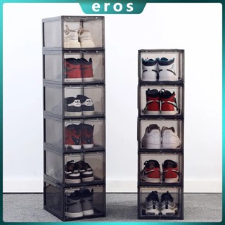 Big Size Foldable Shoe Rack Box Organizer Case Colorful Hard Plastic ...