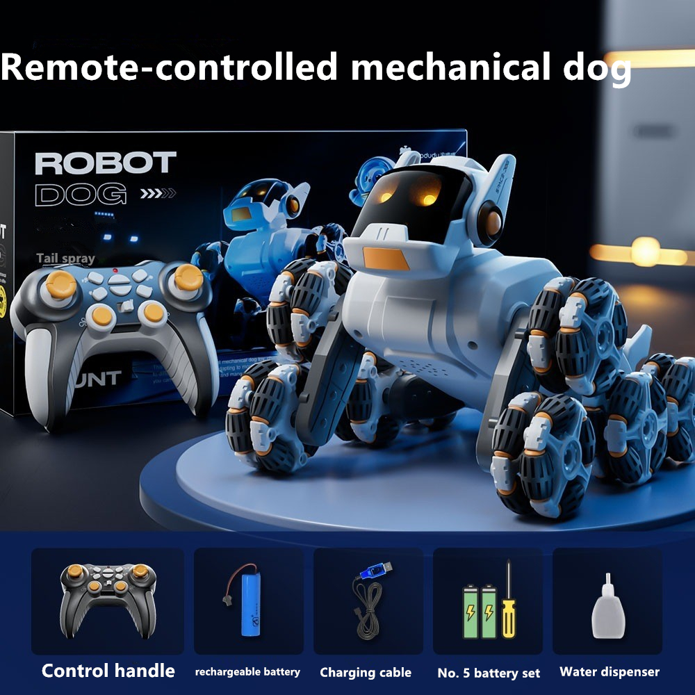 UDRTaodudu children's remote control mechanical dog toy car boy ...