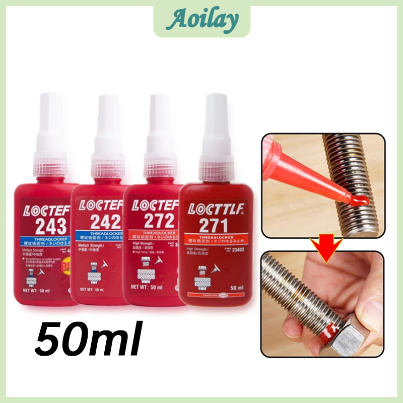 50ml Thread Locking Glue Prevent Loosening Anaerobic Screw Glue Metal ...