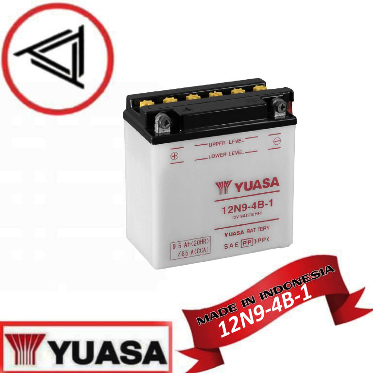 Yuasa 12N9-4B-1 Motorcycle Battery (Made in Indonesia) | Shopee Philippines