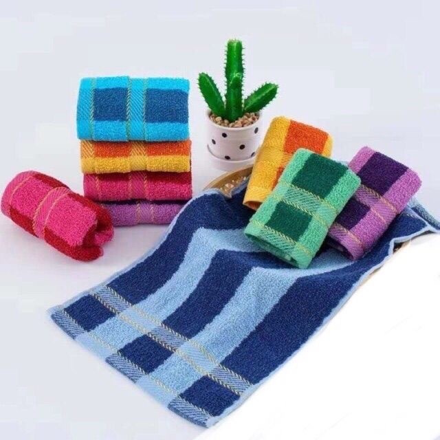 TNC Big Stripe Design 12 in 1 Set Cotton Towel (bimpo,pamunas) (face ...