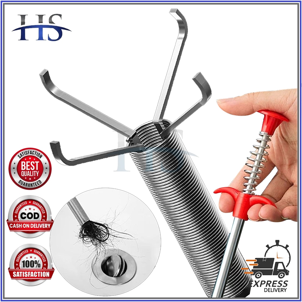 Spring Pipe Dredging Tools, Drain Snake, Drain Cleaner Sticks Clog ...