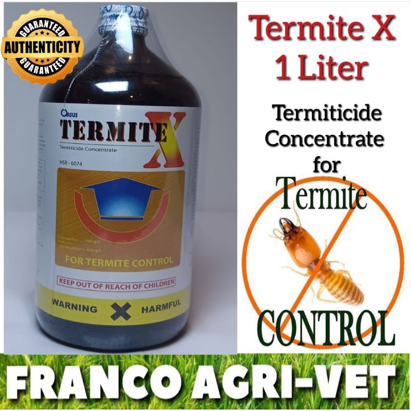 Orsus Termite X 1Liter Termiticide Concentrate ( For Termite Control ...