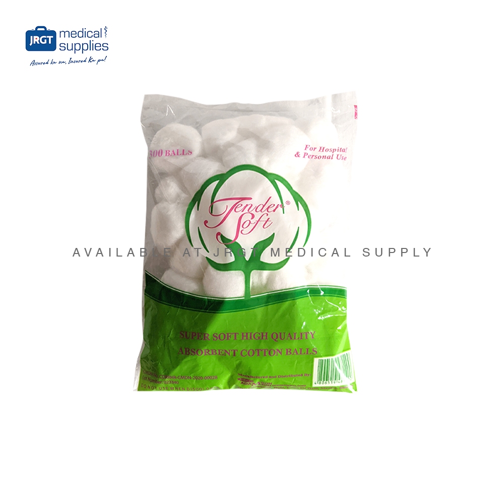 Tender Soft Cotton Balls (50s, 150s, 300s) | High-Quality Absorbent ...