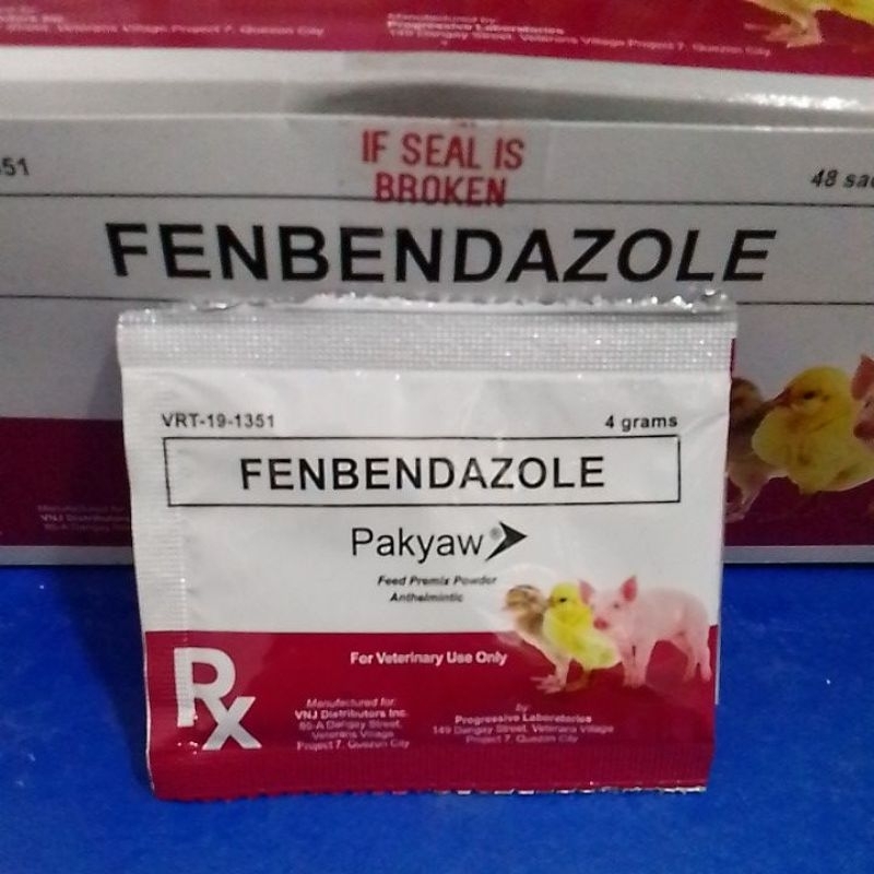 VNJ Pakyaw powder 4g sachet Dewormer for Gamefowl Rooster Pig | Shopee ...