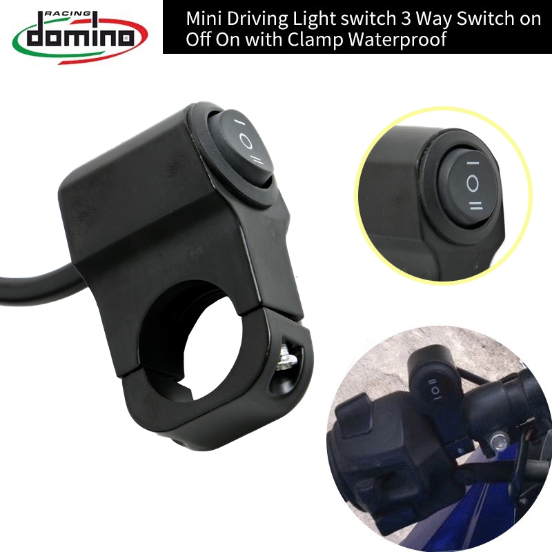 Mini Driving Light Switch 3 Way Switch ON OFF ON Switch With Clamp ...