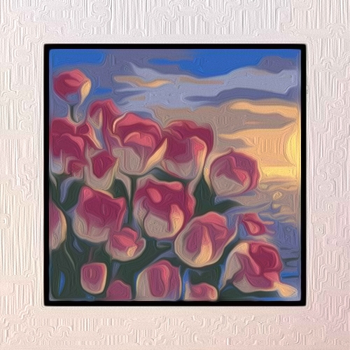 20*20 cartoon char Framed Digital Painting Pagpipinta DIY Canvas ...