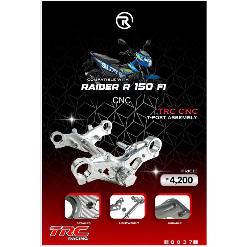 TRC TPOST RAIDER FI ONLY | Shopee Philippines