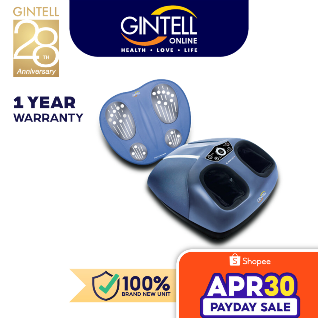 GINTELL G-Beetle Pro Foot Massager with Tens Pad - 40cm (L) x 35cm (W ...