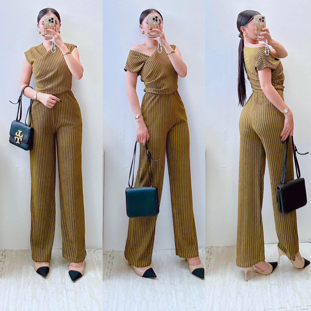 JER-JEN IZZA CLASSY ELEGANT CASUAL/FORMAL JUMPSUIT/FITS SMALL TO SEMI ...