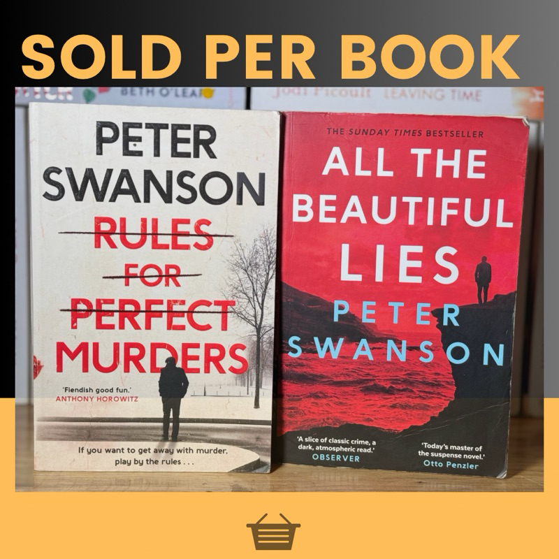 Peter Swanson Books Psychological Thriller Fiction Novels | Shopee Philippines