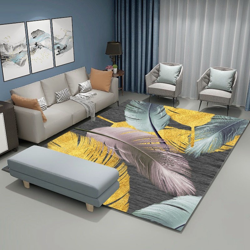 [Roll up] M,L,XL 3 Size Crystal Velvet Carpet 3D Floor Mat carpet Floor ...