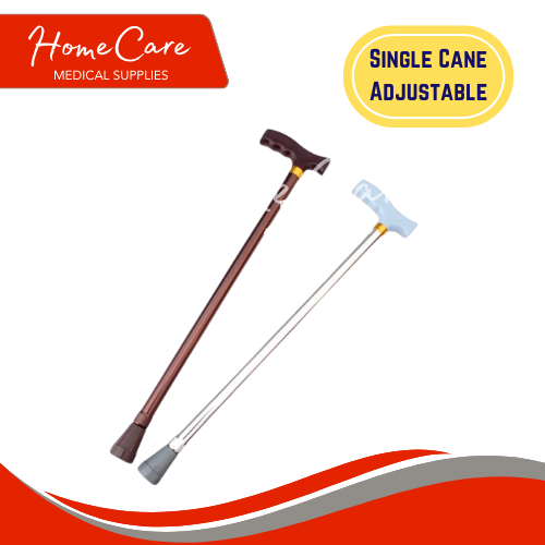 Single Cane Adjustable (CHROME/BRONZE) L Type/T Type | Shopee Philippines